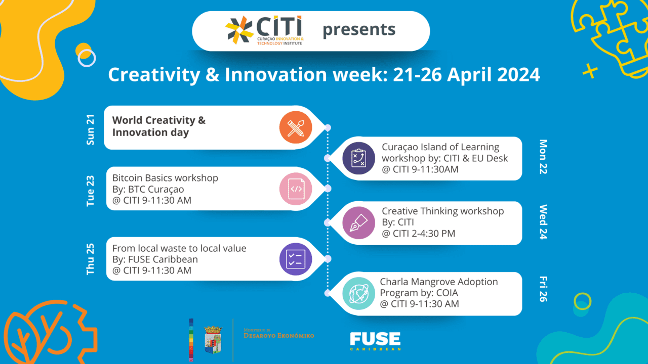 Creativity and Innovation Week 2024 | Curaçao Innovation & Technology ...